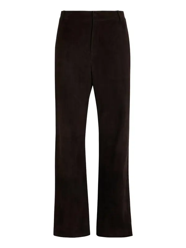 Ralph Lauren Keegan Suede Pants - Brown