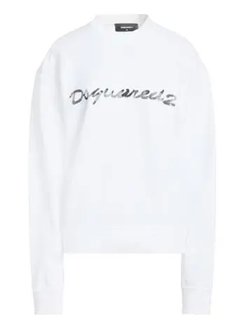 Dsquared2 Cotton Sweatshirt With Logo - White