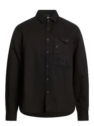C.P. COMPANY C. P. Company Shirt Size Cotton, Linen - Black