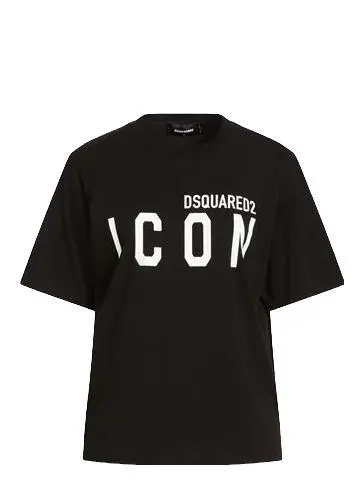 Dsquared2 Icon Cotton T-shirt - Black