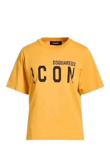 Dsquared2 Icon Cotton T-shirt - Yellow