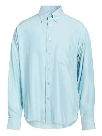 TOM FORD Shirt Sky Size Silk, Viscose - Blue