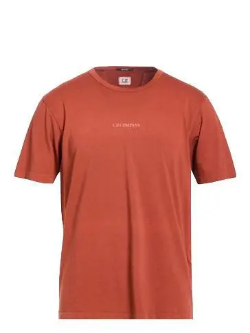 C.P. COMPANY C. P. Company T-shirt Rust Size Cotton - Red