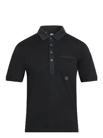 C.P. COMPANY C. P. Company Polo Shirt Rust Size Cotton - Black
