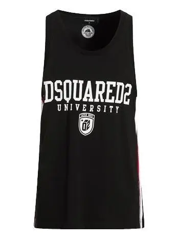 Dsquared2 Tank Top Size Cotton - Black