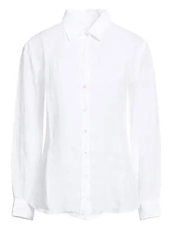 120% Lino Linen Shirt - White