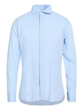 PAOLONI Shirt Sky Size Linen, Cotton - Blue