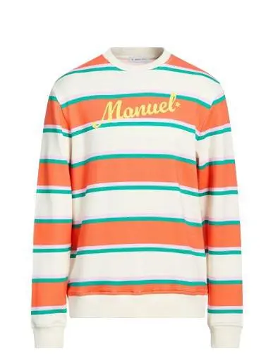 MANUEL RITZ Cotton Sweatshirt - Orange