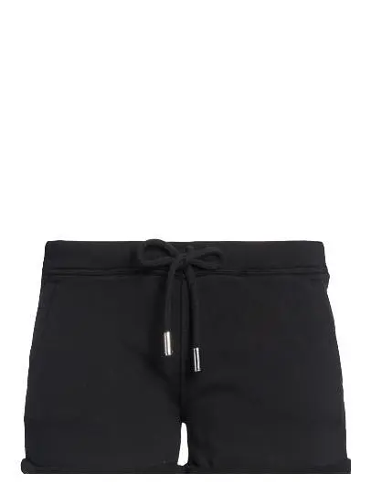 Dsquared2 Cotton French Terry Shorts - Black