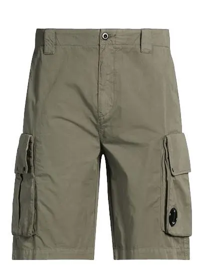C.P. COMPANY Cargo Twill Shorts - Green