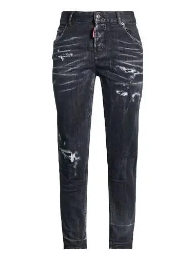 Dsquared2 Skinny Jeans In Denim - Black