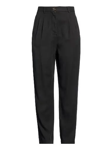 TWINSET Tapered Lyocell Pants - Black