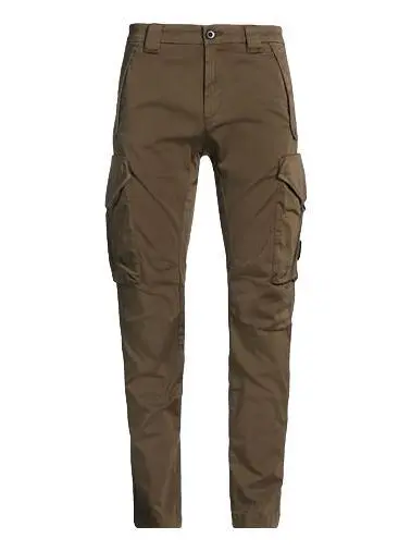 C.P. COMPANY Cotton Elastane Cargo Pants - Military Green