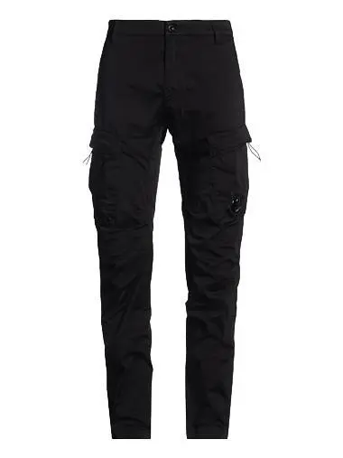 C.P. COMPANY Cotton-elastane Cargo Pants - Black