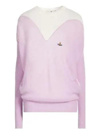 VIVIENNE WESTWOOD Sweater In Lilac Polyamide, Mohair Wool, And Wool - Purple