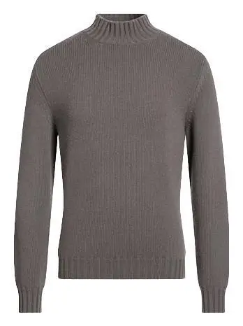 Fedeli Turtleneck Size Virgin Wool, Cashmere - Grey