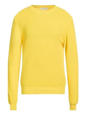MANUEL RITZ Cotton Sweater - Yellow