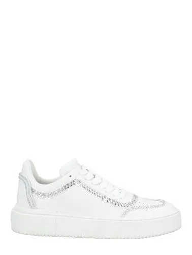 STUART WEITZMAN Leather Low-top Sneakers - White