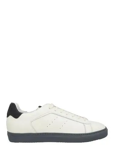 DOUCAL'S Low-top Leather Sneakers - White