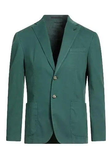 PAOLONI Blazer Emerald Size Cotton, Elastane - Green