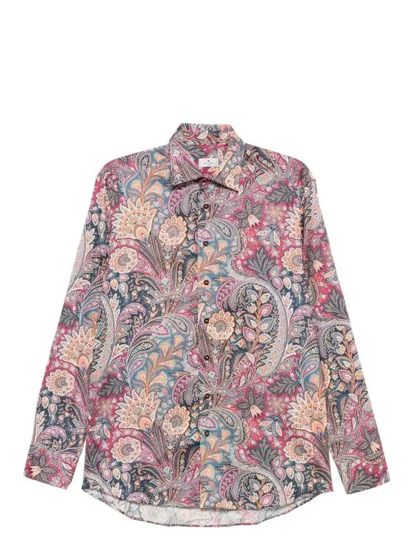 Etro Paisley Shirt - Red