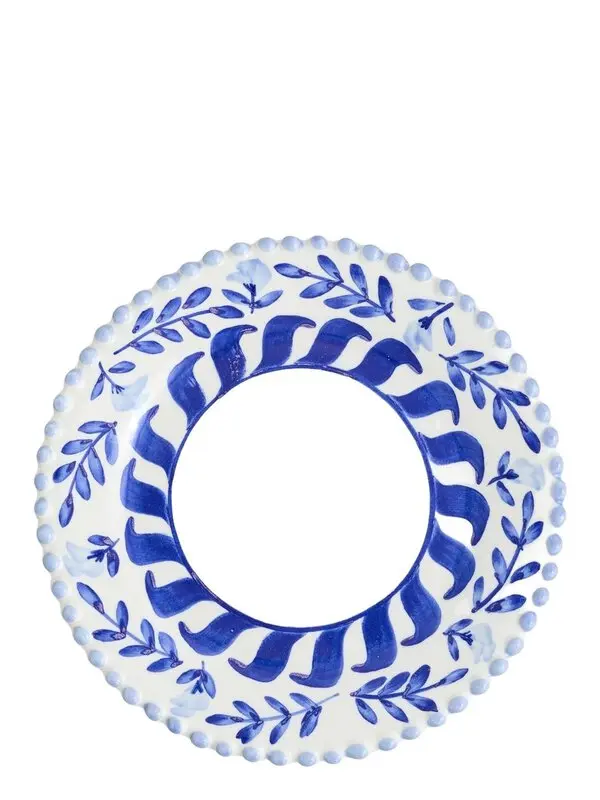 Carolina K Appetizer Plate - Blue