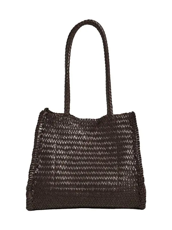Madewell Woven Lexington Tote Bag - Coffee Bean