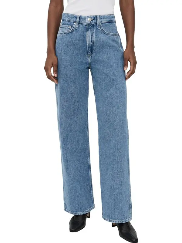 Rag & Bone Logan Wide-leg Jeans - Downey