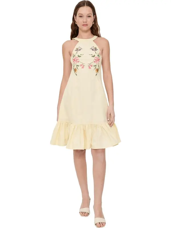 Fanm Mon Peri Dress - Lemon Joy