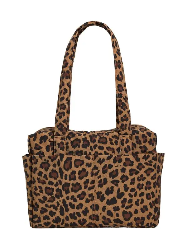 Baggu Everyday Cloud Tote Bag - Leopard
