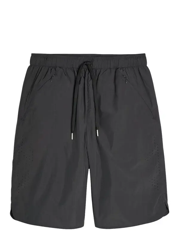 HIKING PATROL Orbit Lt Perforated Nylon Shorts - Black