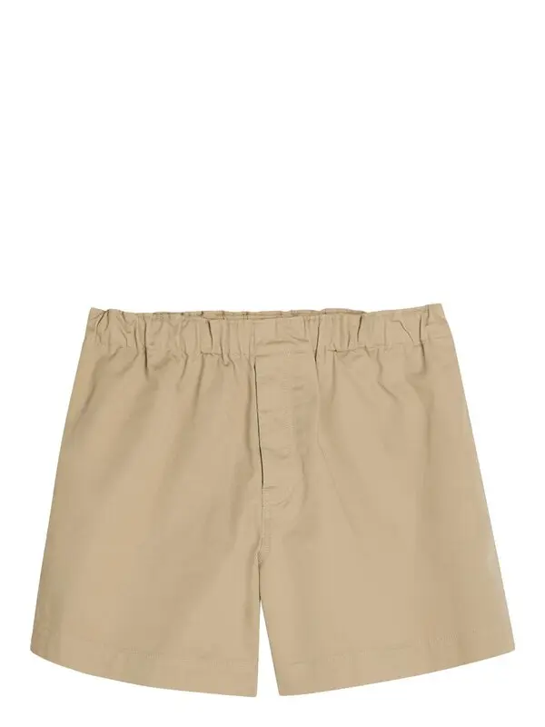 JW Anderson Cotton Relaxed Shorts - Beige