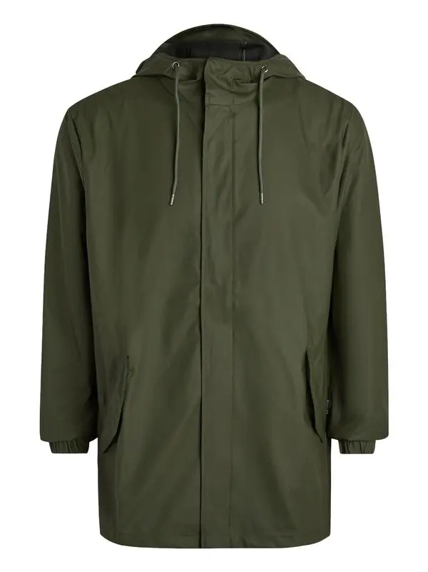 Rains Fishtail Waterproof Jacket - Green