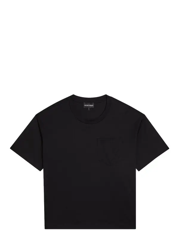 Emporio Armani Cotton T-shirt - Black