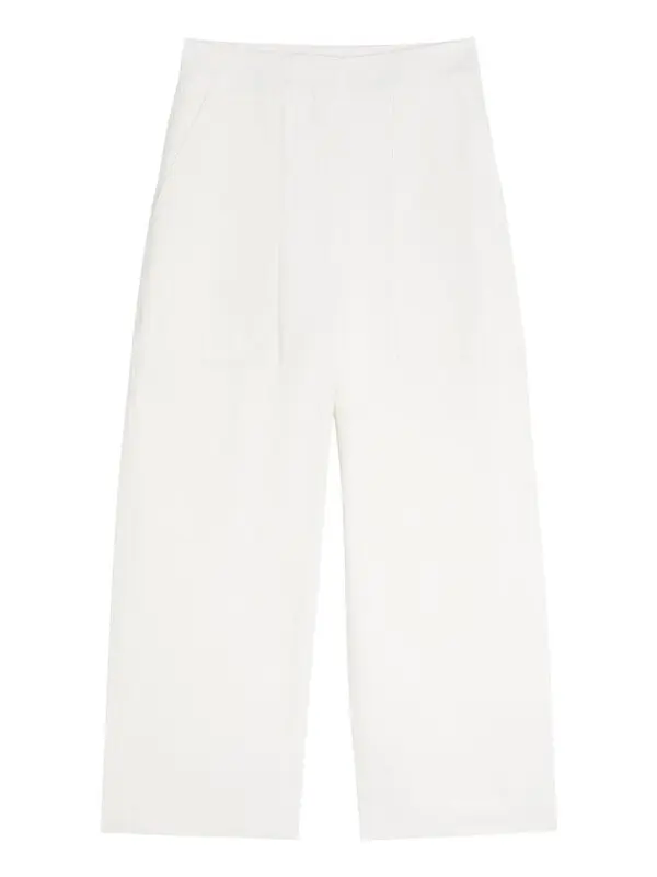 Studio Nicholson Straight-leg Cotton Trousers - Off White