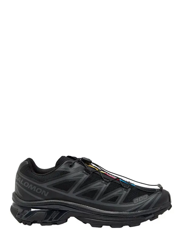 SALOMON Xt-6 Panelled Mesh Sneakers - Black