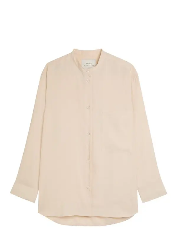 Studio Nicholson Modal-blend Shirt - Beige
