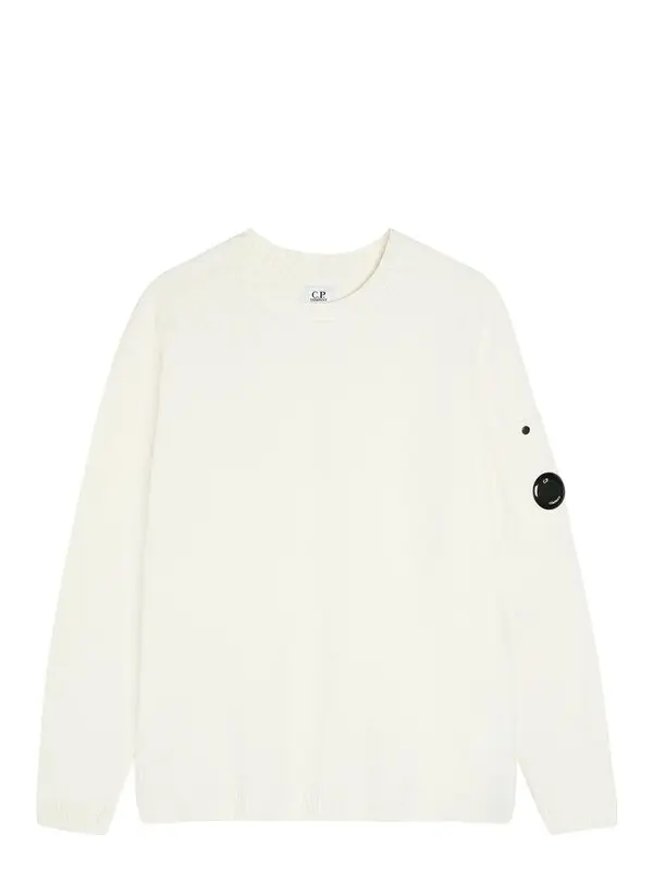 C.P. COMPANY Cotton Jumper - White