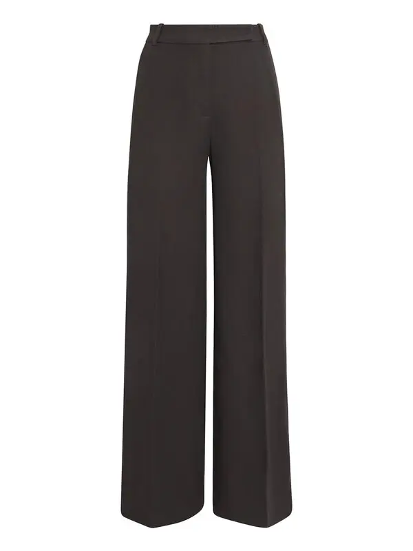 JOSEPH Stretch-gabardine Yukio Trousers - Brown