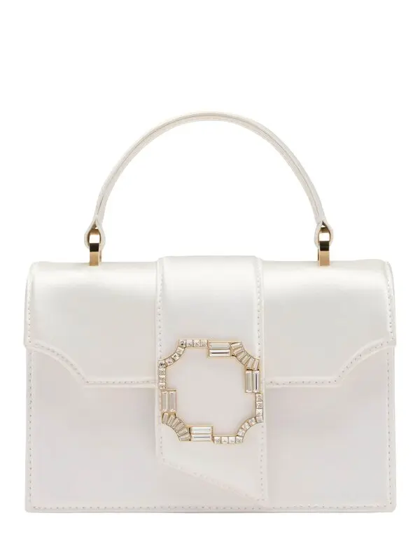MALONE SOULIERS Mini Audrey Top-handle Bag - Ivory