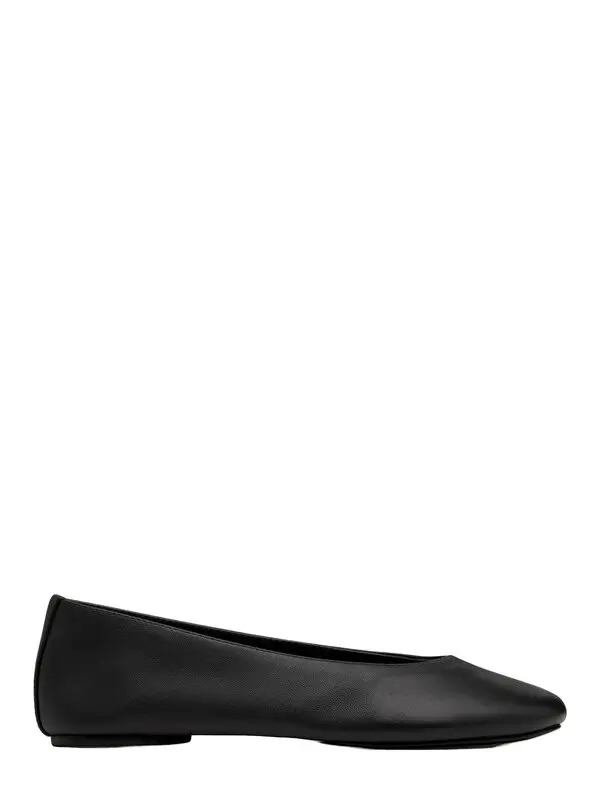 ST AGNI Low Scoop Ballet Flat - Black