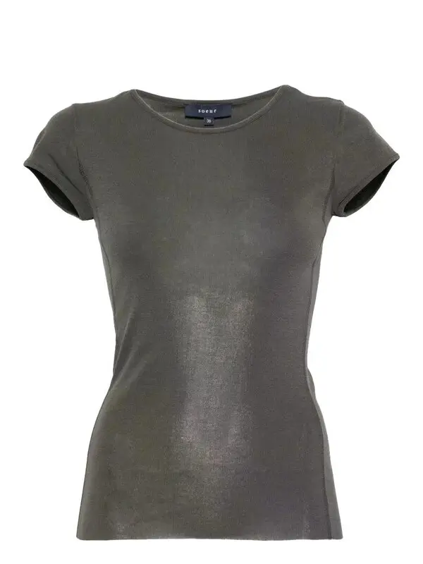 Soeur Cotton T-shirt - Grey