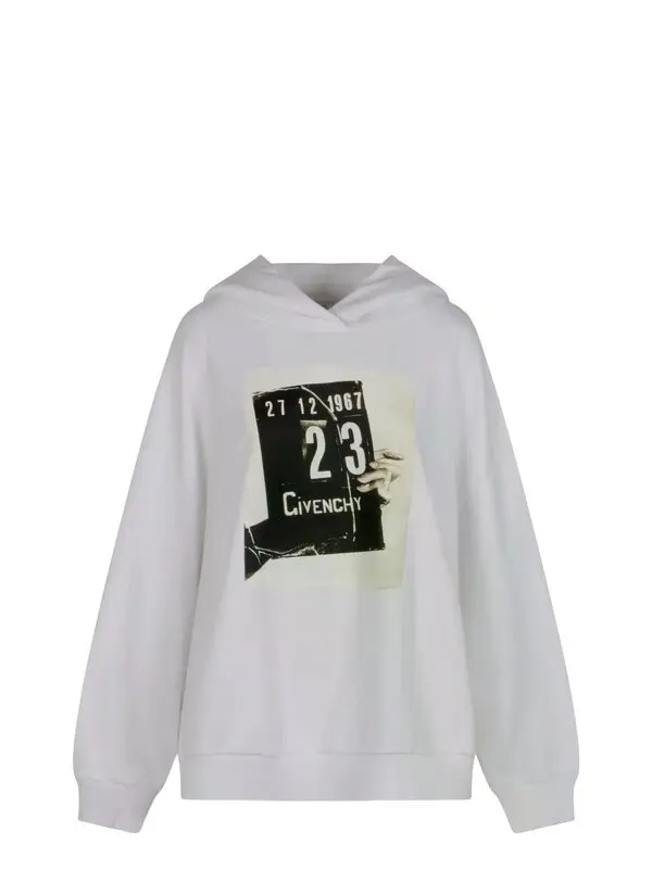 Givenchy Graphic Hoodie - White