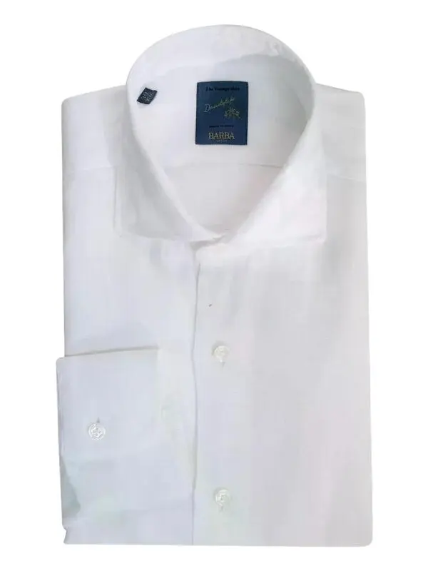 BARBA NAPOLI Buttoned Shirt - White