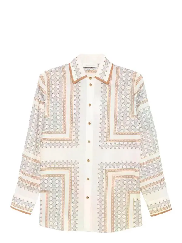 Zimmermann Patterned Shirt - White