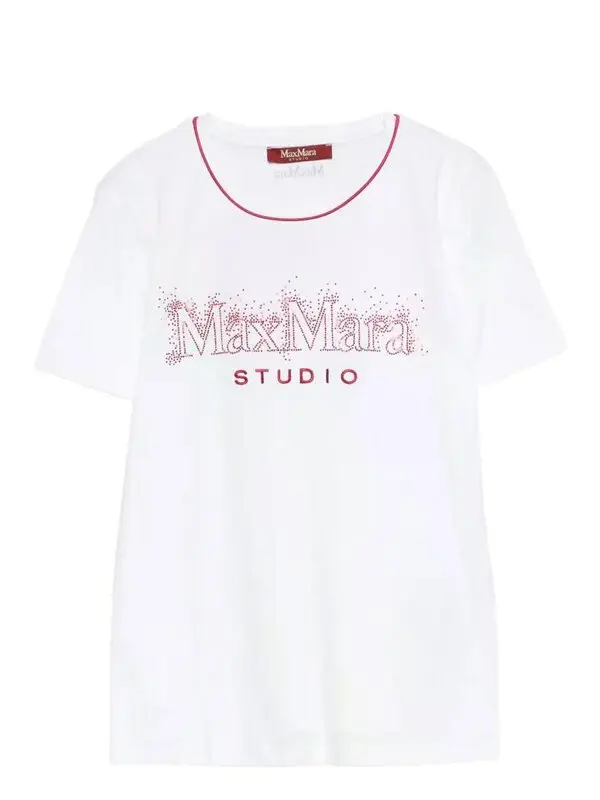 Max Mara Logo T-shirt - White