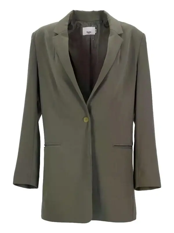 THE FRANKIE SHOP Single-breasted Blazer - Green