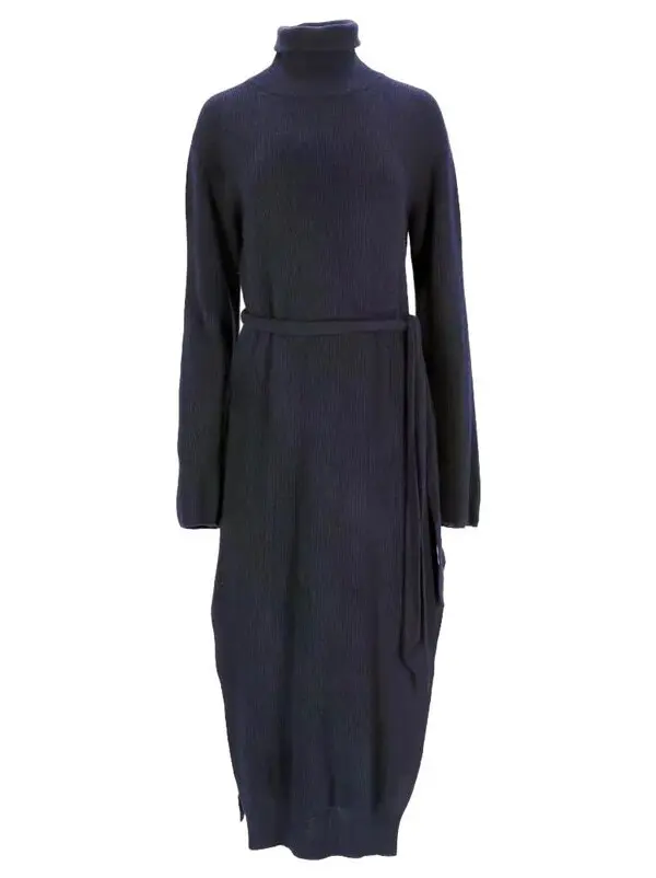 Nanushka Ribbed-knit Midi Dress - Blue