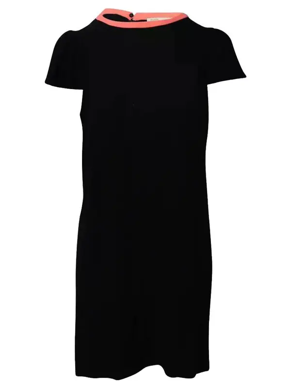 Maje Short-sleeve Midi Dress - Black