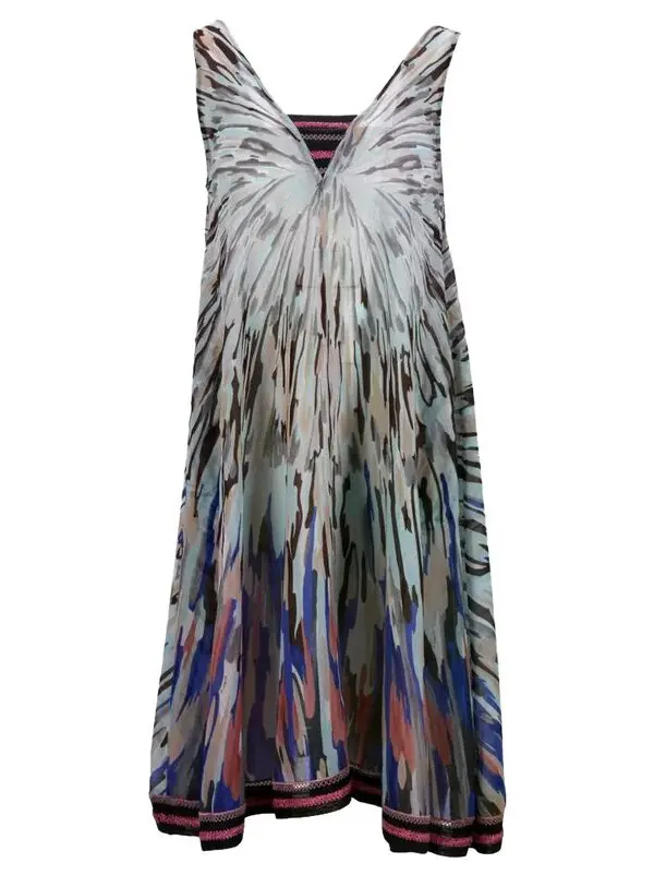 Missoni Mare Sleeveless Mini Dress - Blue